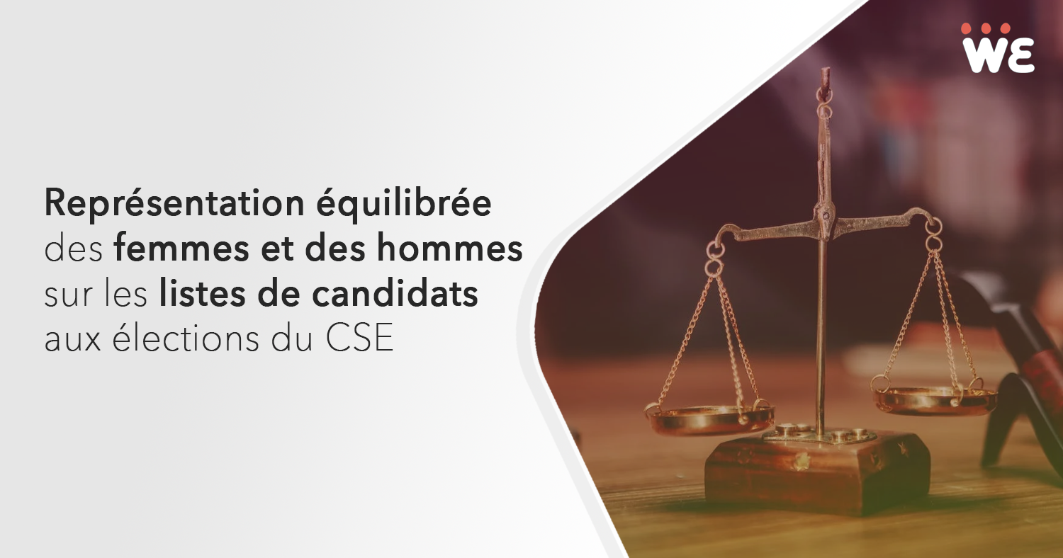 Représentation H / F sur les listes de candidats au CSE - WeChooz